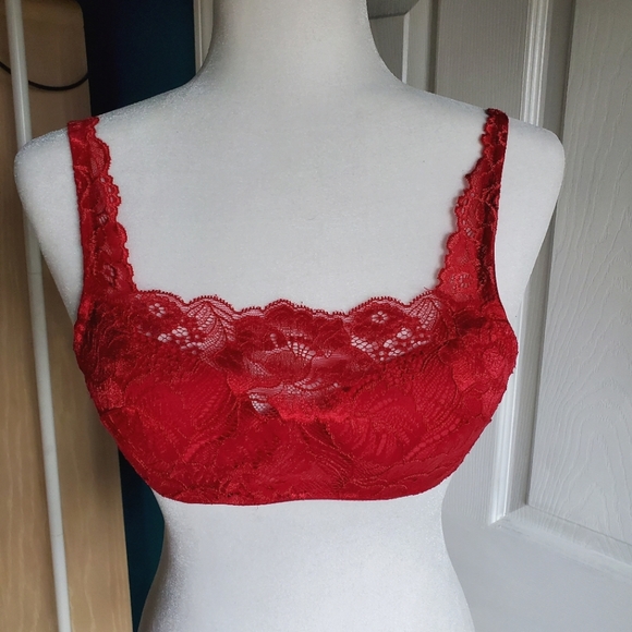 Soma | Intimates & Sleepwear | Soma Lace Cami Bra 32b Euc | Poshmark